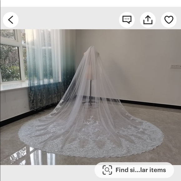 Other | Cathedral Veil 196 Inches Brand New | Poshmark
